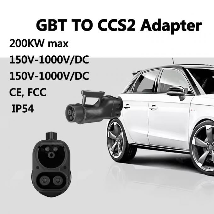 Adaptateur EV de charge CC GBT vers CCS2 | Convertisseur de connecteur ...